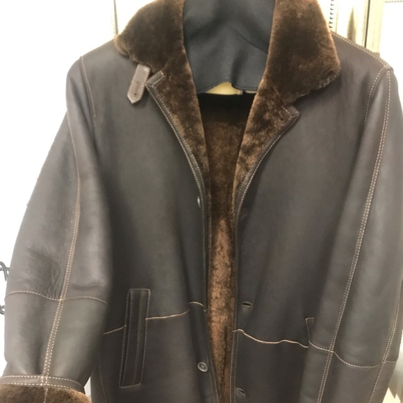 Remy Leather | Jackets & Coats | Remy Leather Shearling Coat | Poshmark